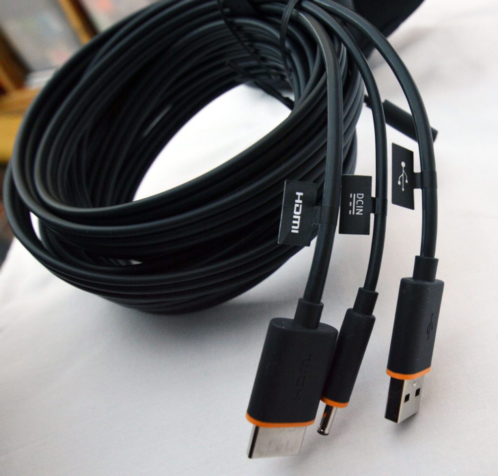 New Lighter and Thinner HTC Vive 3-in-1 Cable | VR Fitness Insider