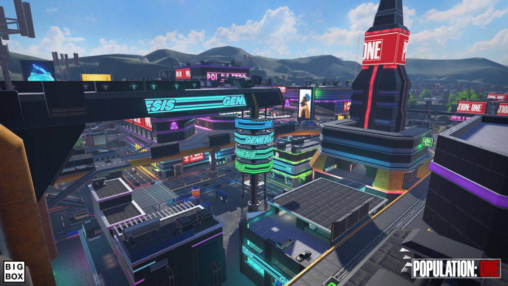 Population: One’s Metropolis Doubles as Battle Royale Map and Social ...